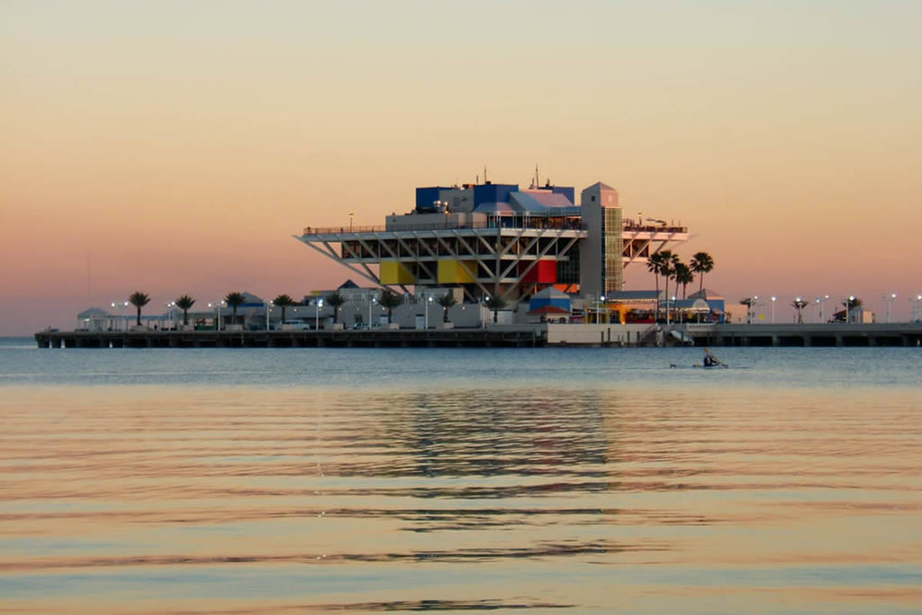 Time Lapse Video of St. Pete Pier Demoliton by Todd Bates - WMNF 88.5 FM