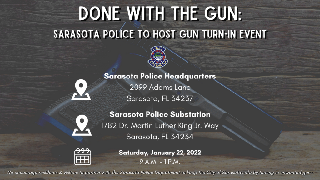 Get rid of unwanted firearms at Sarasota Police turn-in event Saturday ...
