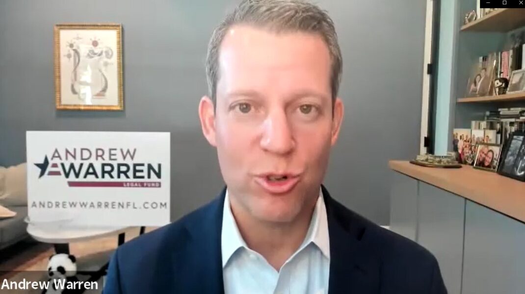 Suspended Hillsborough County State Attorney Andrew Warren speaks out ...