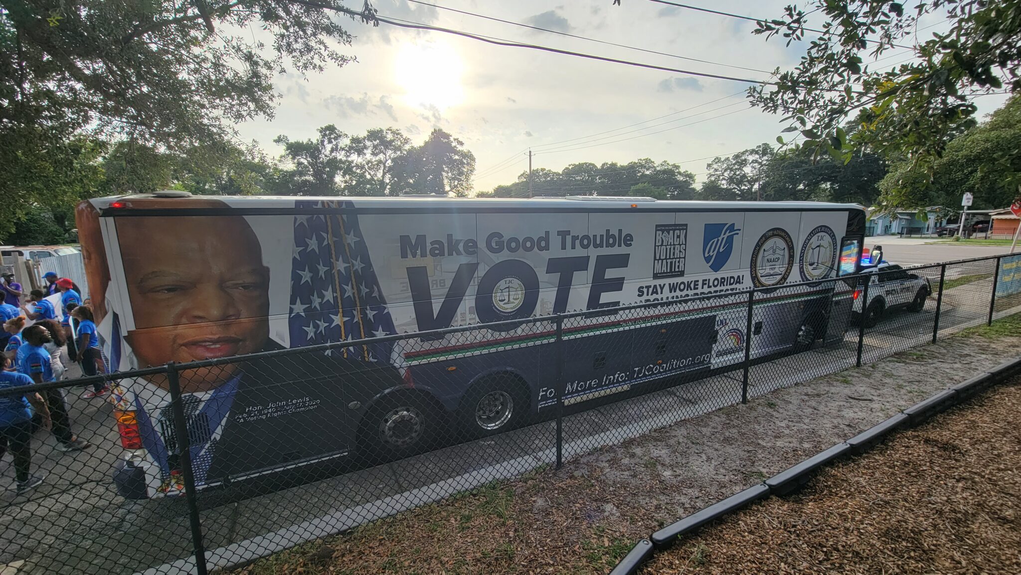 "Stay Woke" Bus Tour stops in East Tampa for voting rights rally - WMNF ...