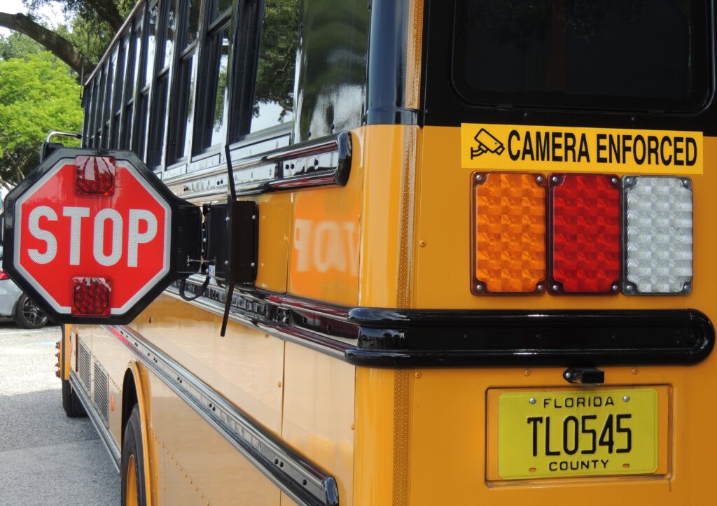 Hillsborough adds bus stop sign cameras to curb illegal passing - WMNF ...