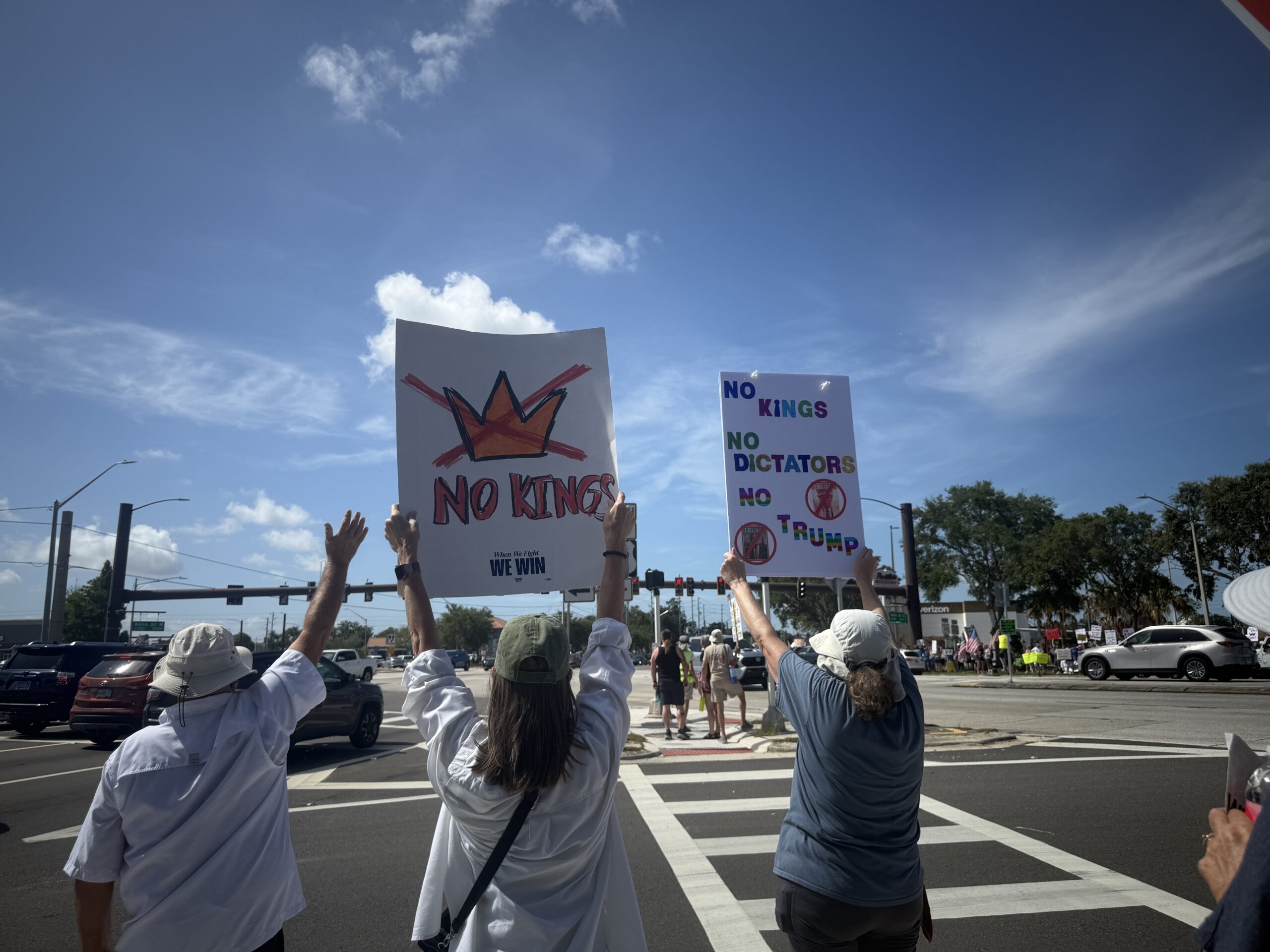 No Kings Day demonstrations this Saturday - WMNF 88.5 FM