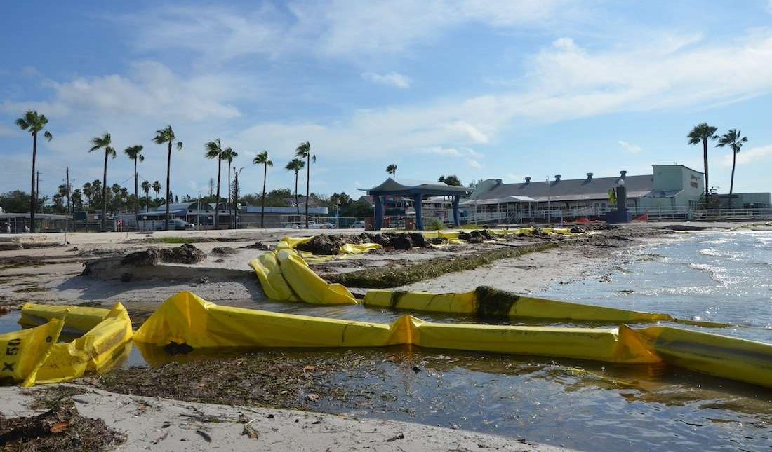 An August storm runs off with Gulfport’s fresh sand: The Gabber - WMNF ...