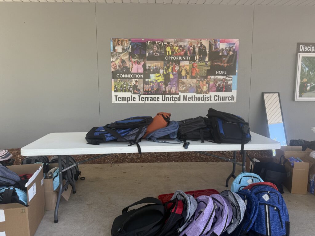 Back to school event helps refugee families - WMNF 88.5 FM