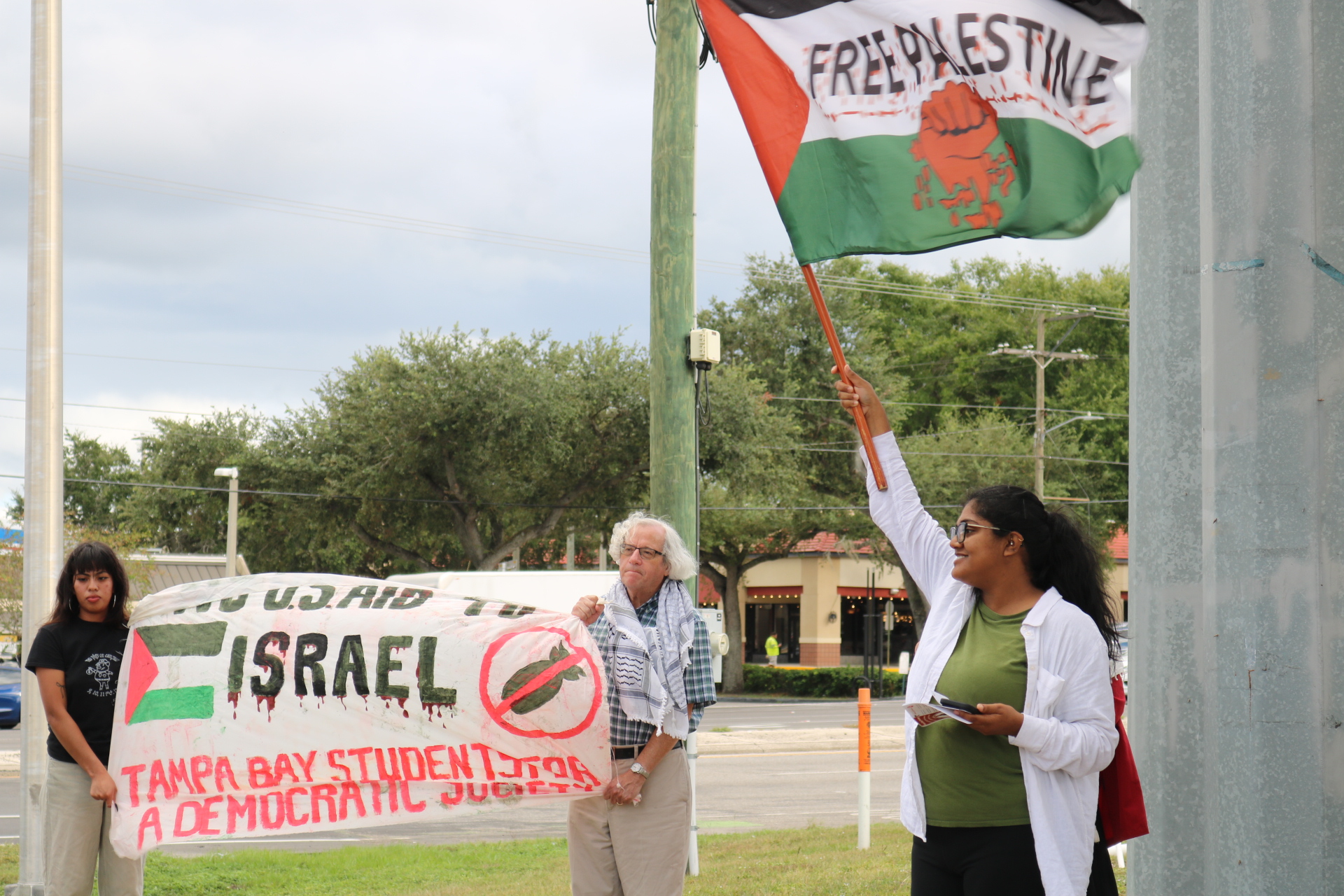 National Day of Action for Palestine demonstration - WMNF 88.5 FM