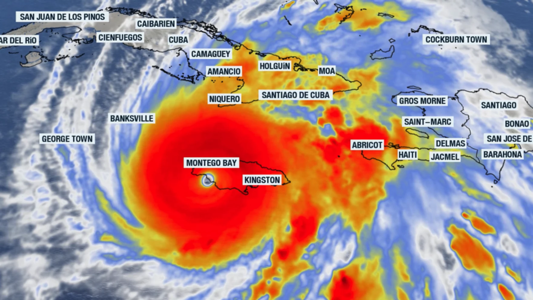Hurricane Melissa slams Jamaica as the strongest Atlantic storm to ever ...