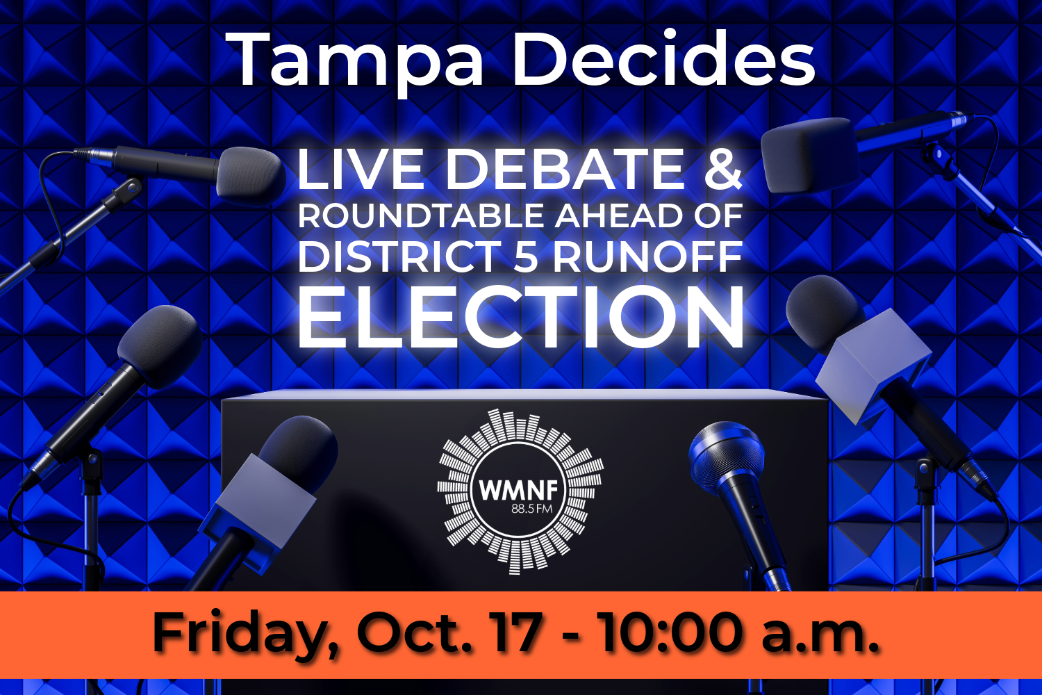 Thomas Scott vs. Naya Young: WMNF Hosts District 5 Runoff Debate and ...